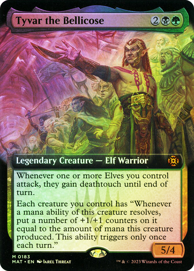 Tyvar the Bellicose (Extended Art) | March of the Machine: The ...