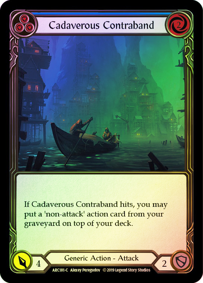 Cadaverous Contraband (Blue) | Arcane Rising (1st Edition) | Star City ...