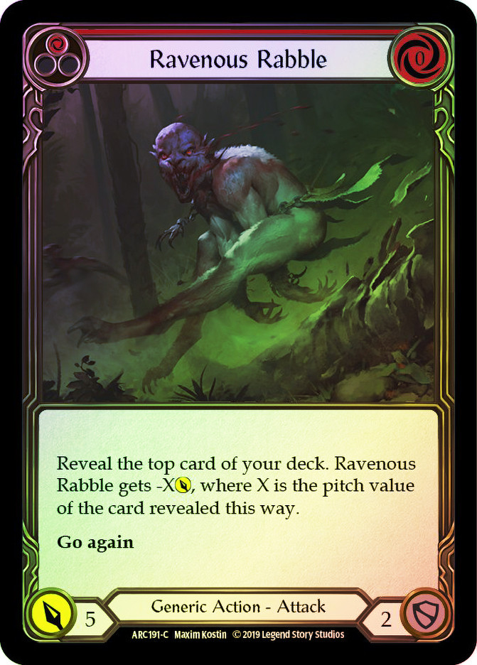 Ravenous Rabble (Red) | Arcane Rising (1st Edition) | Star City Games