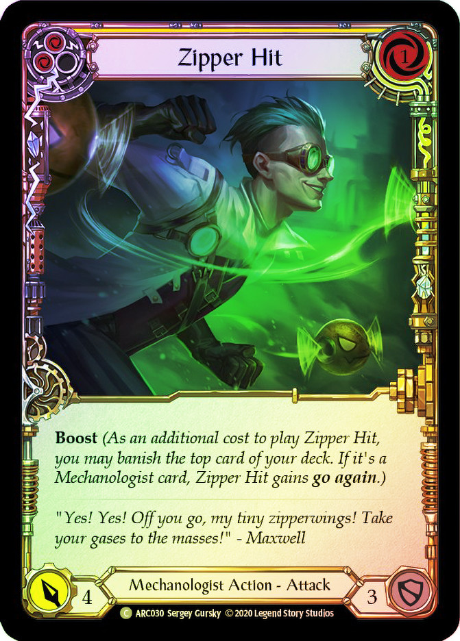 Zipper Hit (Yellow) | Arcane Rising (Unlimited) | Star City Games