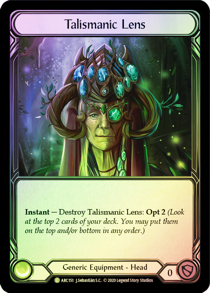 Talismanic Lens | Arcane Rising (Unlimited) | Star City Games