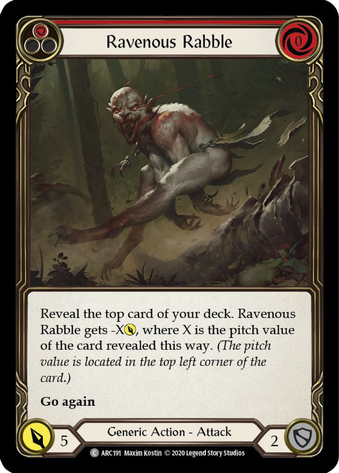 Ravenous Rabble (Red) | Arcane Rising (Unlimited) | Star City Games