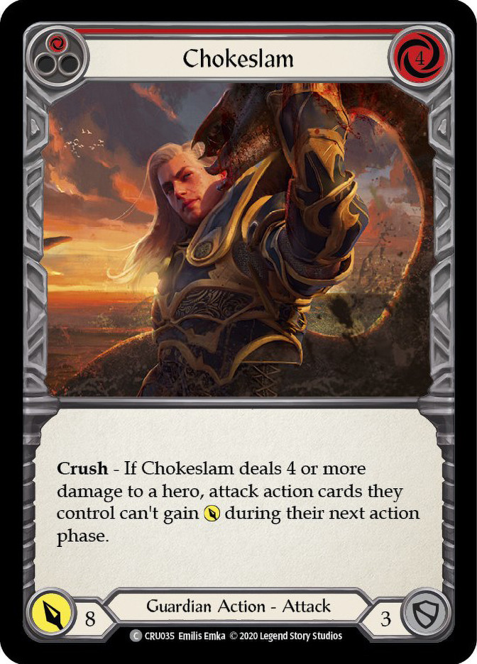 Chokeslam (Red) | Crucible of War (1st Edition) | Star City Games