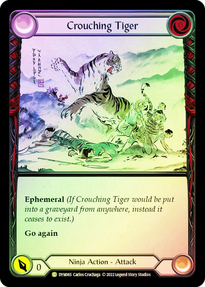 Tiger Crouching