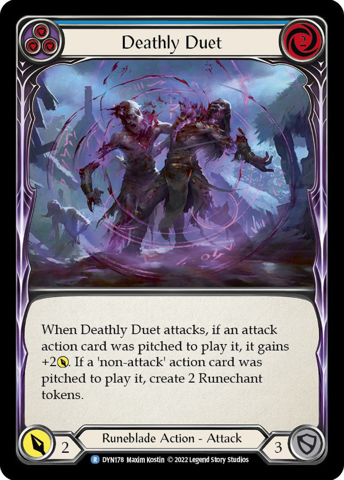 Deathly Duet (Blue) | Dynasty | Star City Games