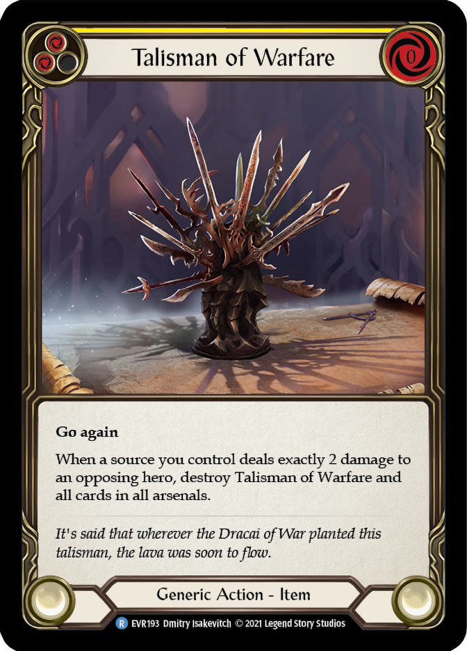 Talisman of Warfare | Everfest (1st Edition) | Star City Games