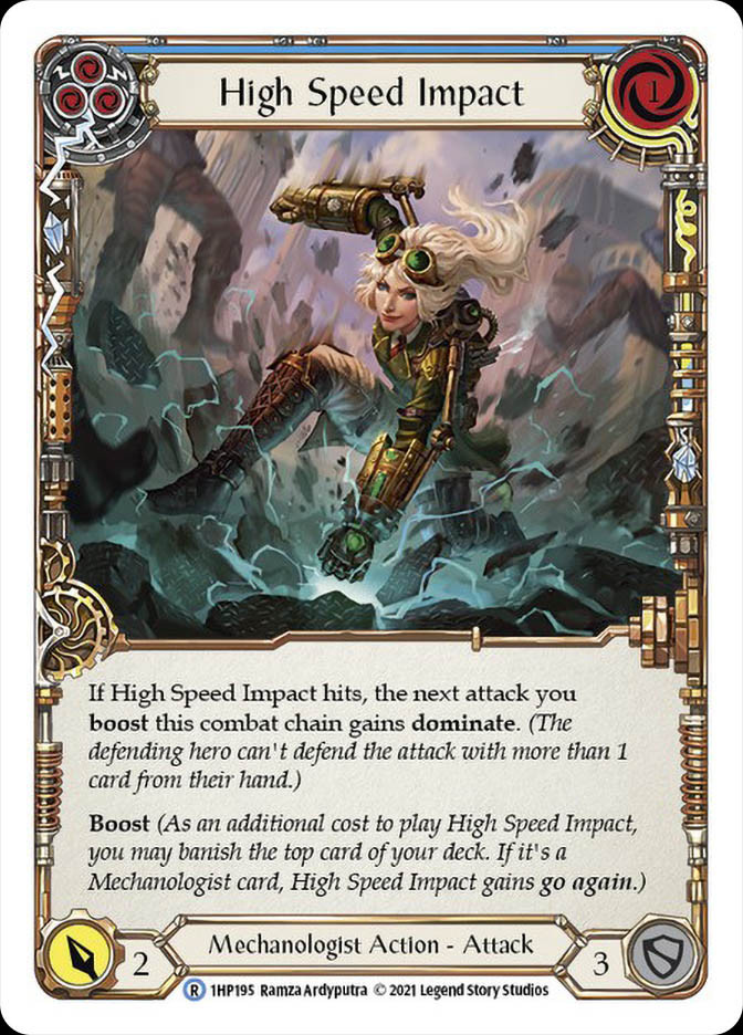 High Speed Impact (Blue) | History Pack 1 | Star City Games