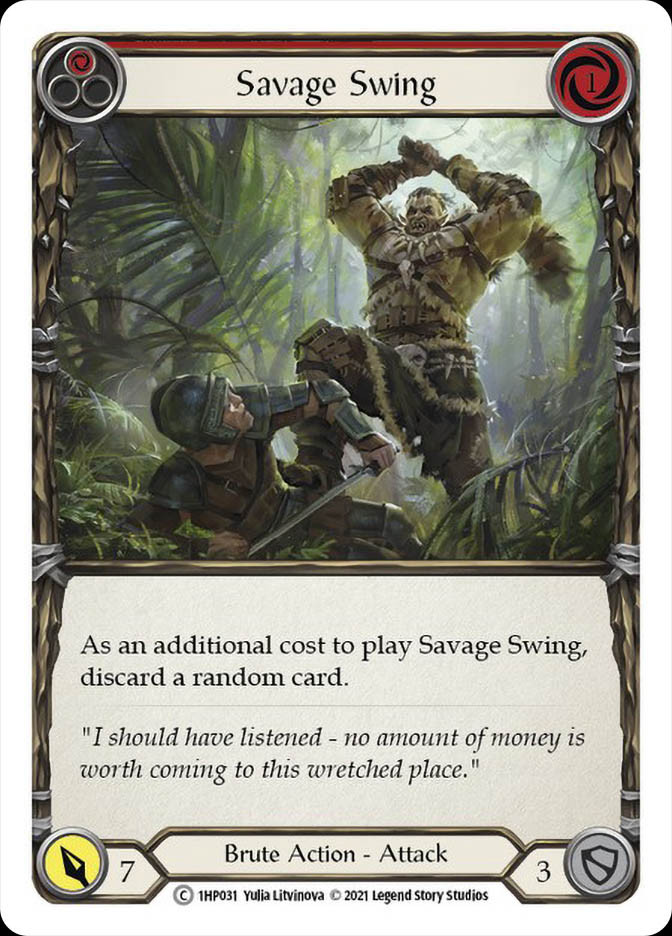 Savage Swing (Red) | History Pack 1 | Star City Games