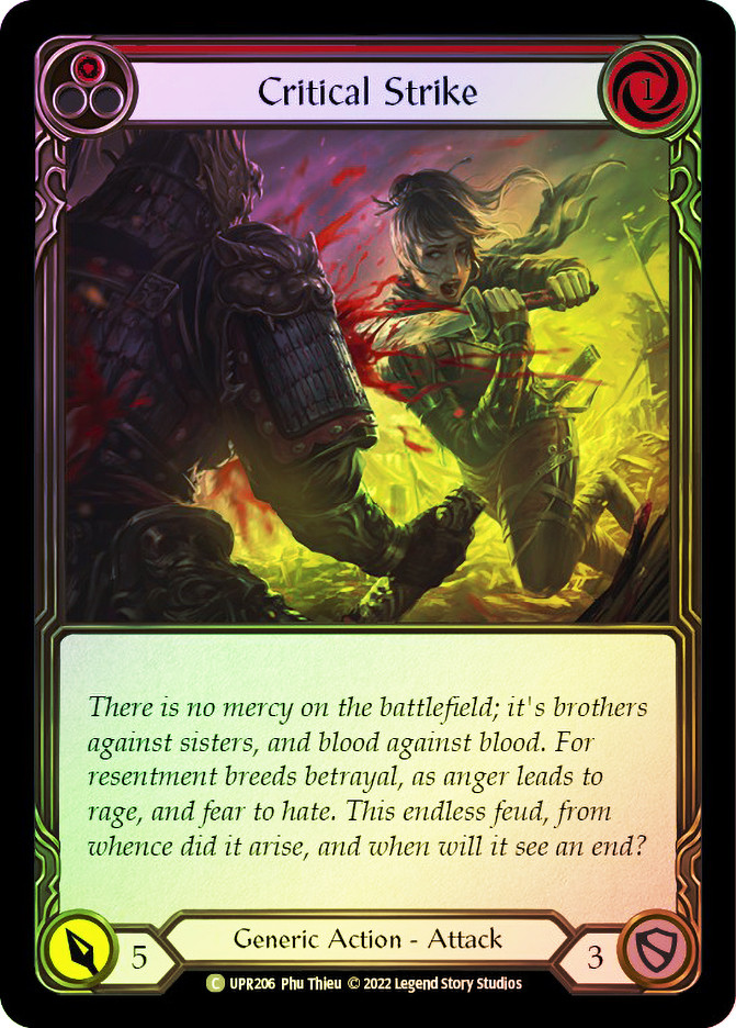 Critical Strike (Red) | Uprising | Star City Games