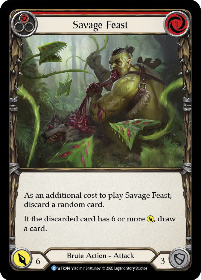Savage Feast (Red) | Welcome to Rathe (Unlimited) | Star City Games