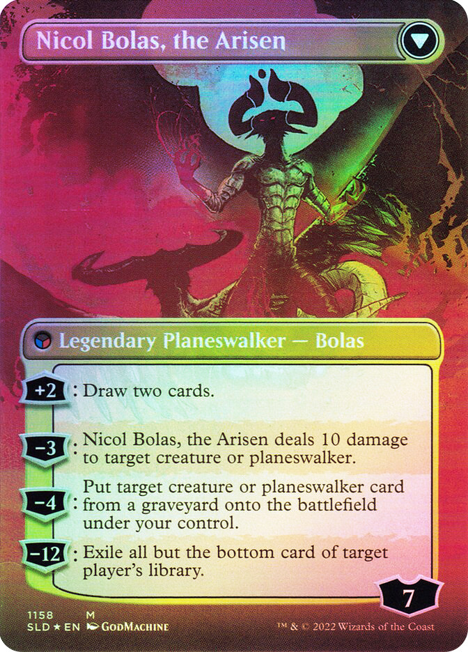 Nicol Bolas, the Ravager // Nicol Bolas, the Arisen | Secret Lair Drop ...