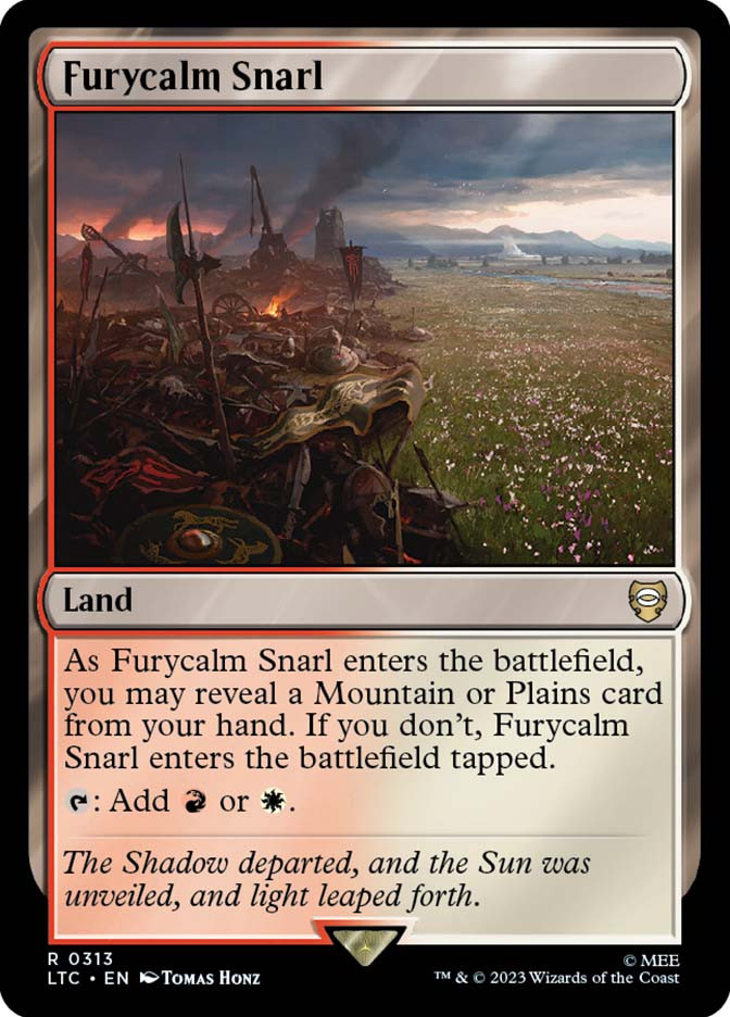 Furycalm Snarl | The Lord of the Rings Commander | Star City Games