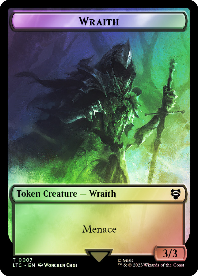 {Food Token} (#011) // {Wraith Token} | The Lord of the Rings | Star ...