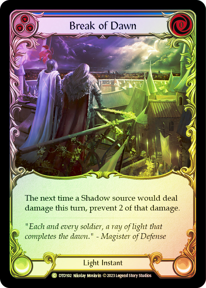 Break of Dawn (Blue) | Dusk till Dawn | Star City Games