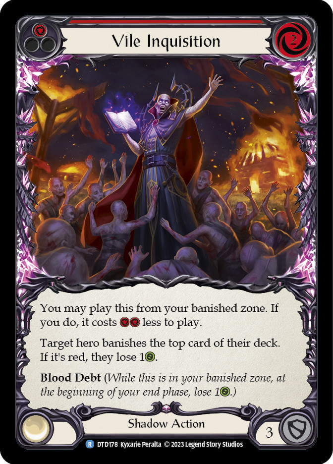 Vile Inquisition (Red) | Dusk till Dawn | Star City Games