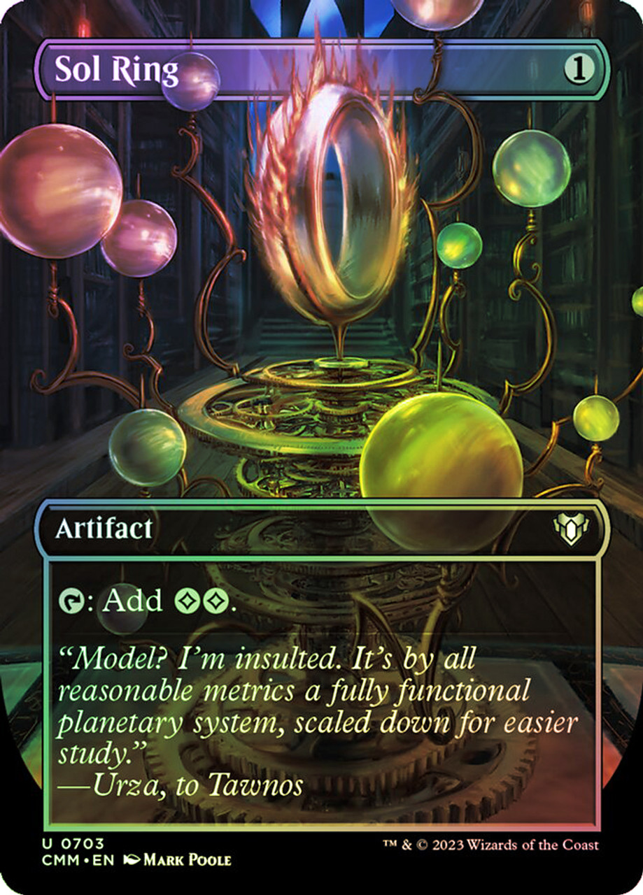 Sol Ring (Borderless) | Commander Masters - Variants | Star City Games