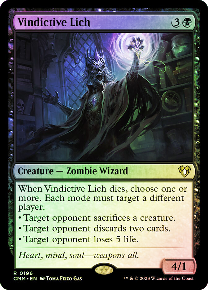 Vindictive Lich | Commander Masters | Star City Games