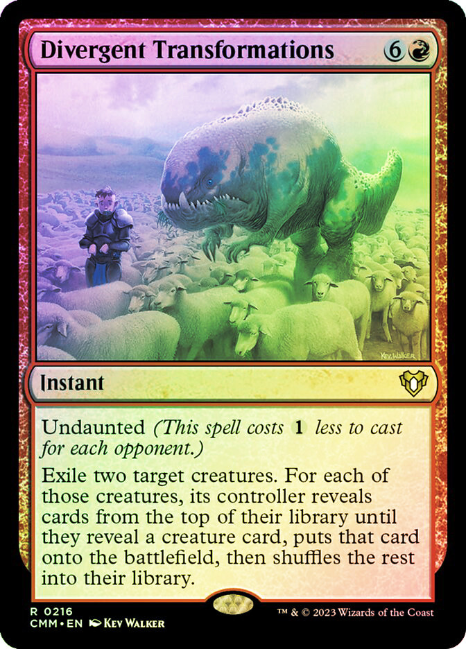 Divergent Transformations | Commander Masters | Star City Games
