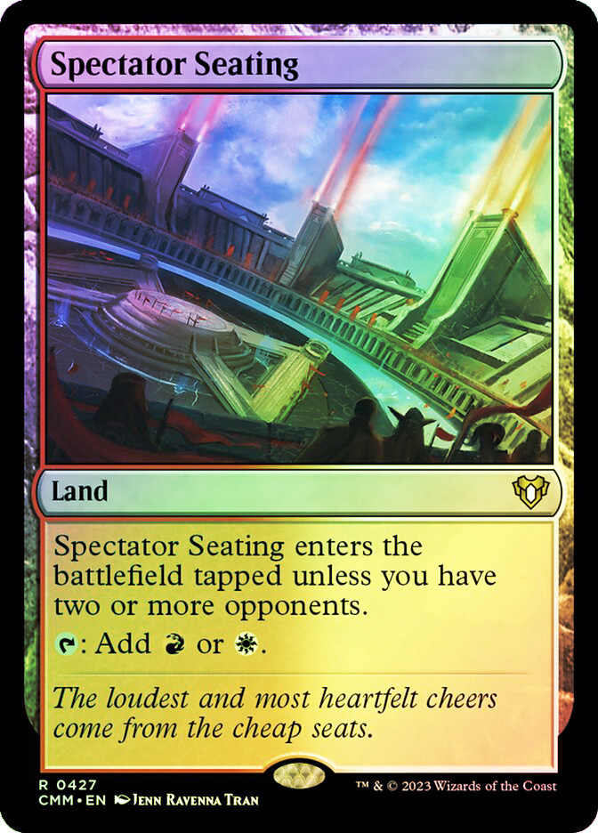 Spectator Seating | Commander Masters | Star City Games