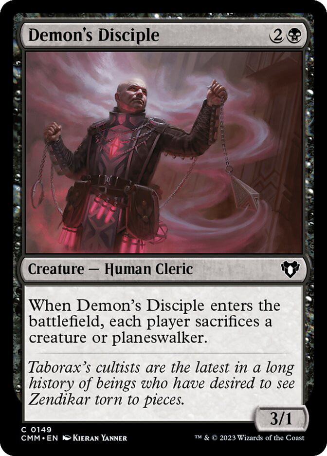 Demon's Disciple | Commander Masters | Star City Games