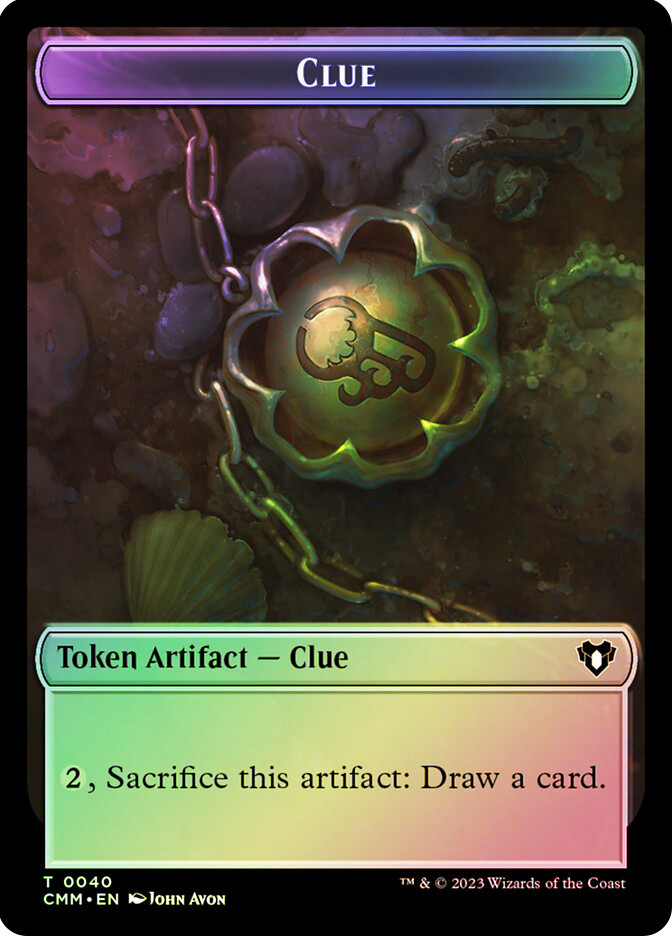 {Clue Token} // {Elephant Token} | Commander Masters | Star City Games