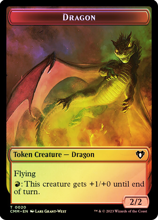 {Dragon Token} (2/2) // {Eldrazi Token} | Commander Masters | Star City ...
