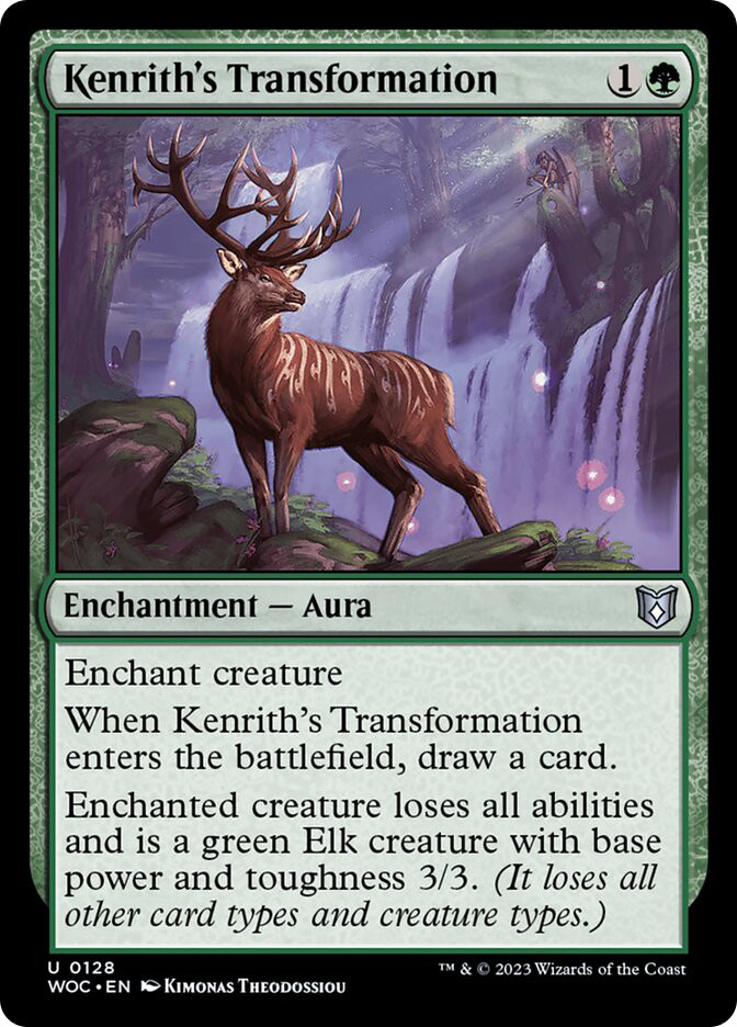 Kenrith's Transformation | Wilds of Eldraine Commander | Star City Games