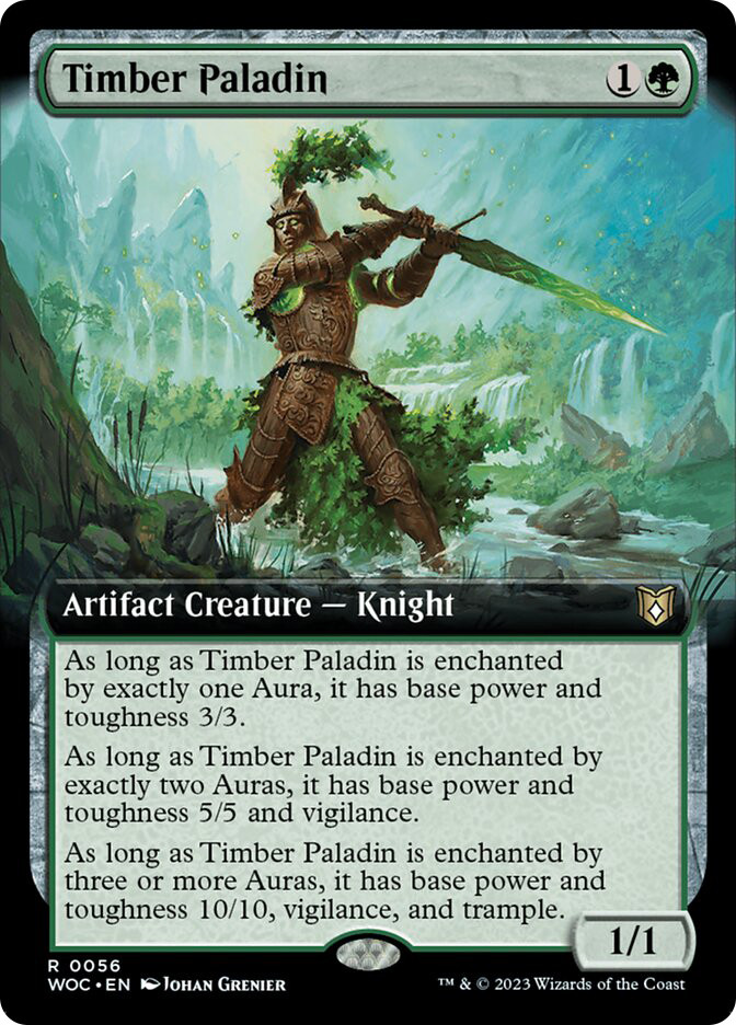 Timber Paladin | Wilds of Eldraine Commander | Star City Games