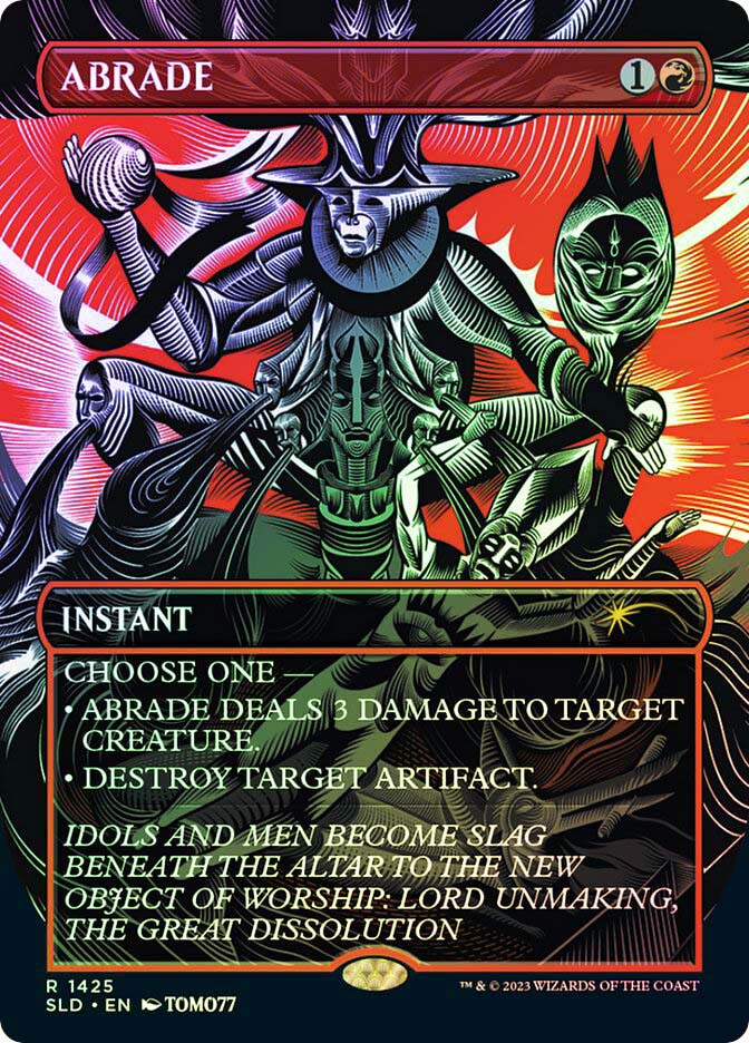 Abrade (Secret Lair) (Borderless) | Promo: General | Star City Games