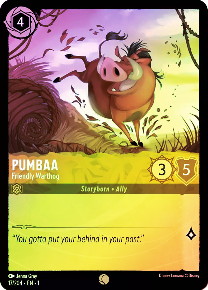 Pumbaa - Friendly Warthog | The First Chapter | Star City Games