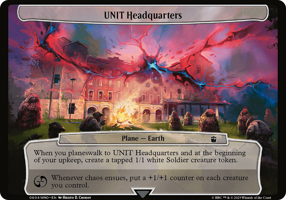 UNIT Headquarters | Doctor Who Commander | Star City Games