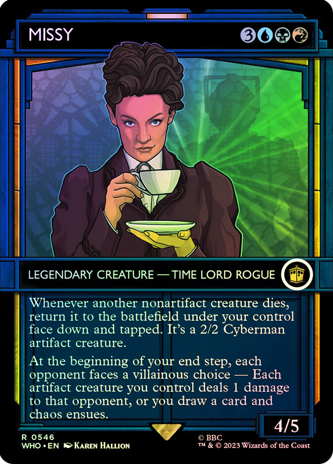 Missy (Showcase) | Doctor Who Commander - Variants | Star City Games