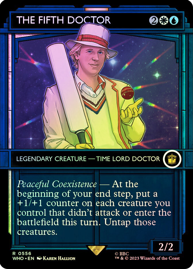 The Fifth Doctor (Showcase) | Doctor Who Commander - Variants | Star ...