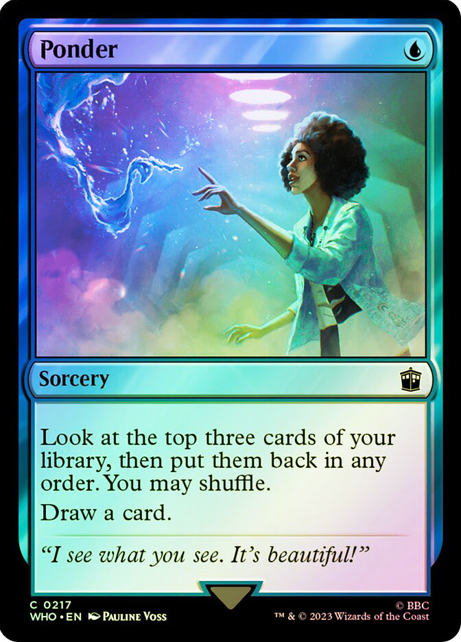 Ponder | Doctor Who Commander | Star City Games