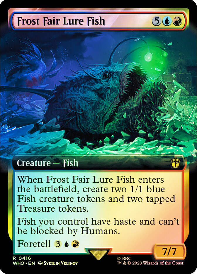 Frost Fair Lure Fish (Extended Art) | Doctor Who Commander - Variants ...