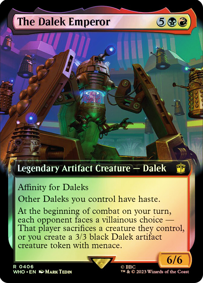 dalek inside creature