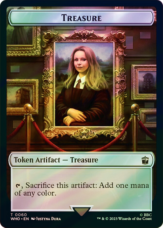 {Fish Token} // {Treasure Token} (#060) (Surge Foil) | Doctor Who ...