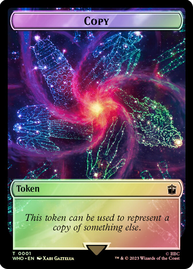{Copy Token} // {Cyberman Token} | Doctor Who Commander | Star City Games