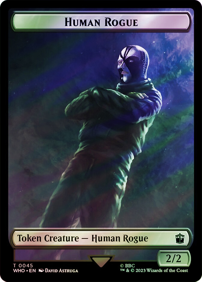 {Cyberman Token} // {Human Rogue Token} (Surge Foil) | Doctor Who ...