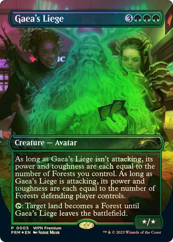 Gaea's Liege (WPN Premium) | Promo | Star City Games