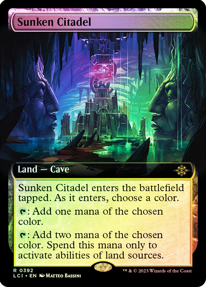 Sunken Citadel (Extended Art) | The Lost Caverns of Ixalan - Variants | Star City Games