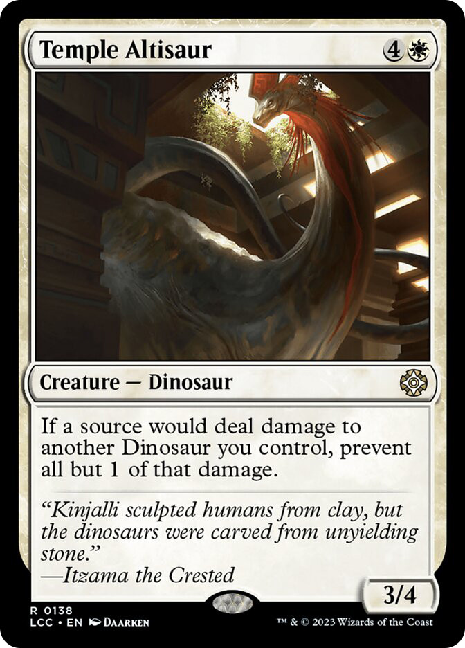 Temple Altisaur | The Lost Caverns of Ixalan Commander | Star City Games