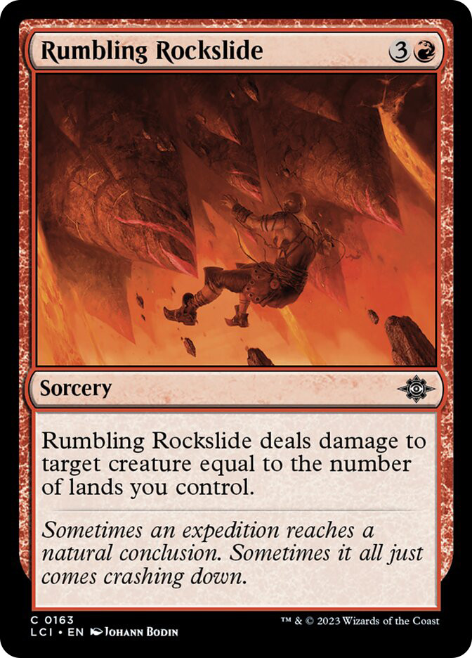 Rumbling Rockslide | The Lost Caverns of Ixalan | Star City Games