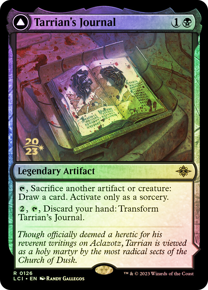 Tarrian's Journal // The Tomb of Aclazotz (Prerelease) (The Lost ...