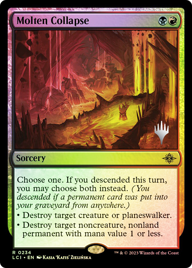 Molten Collapse (Promo Pack) (The Lost Caverns of Ixalan) | Promo ...