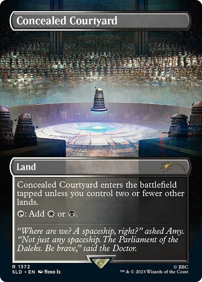 Concealed Courtyard (Doctor Who) | Secret Lair Drop | Star City Games