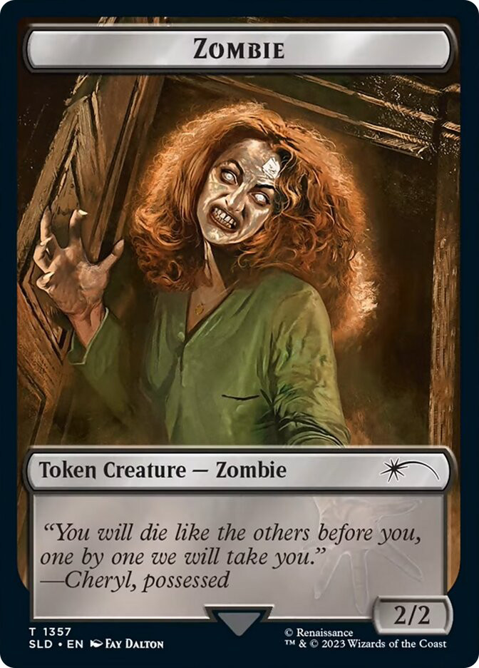 {Zombie Token} (Evil Dead) (Secret Lair) | Promo: General | Star City Games