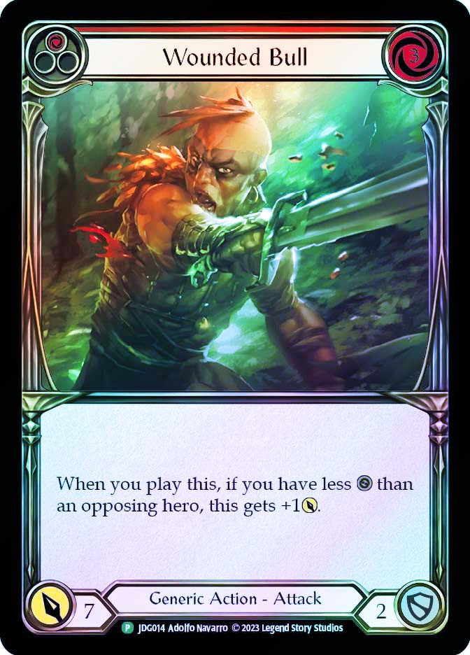 Wounded Bull (Red) (Judge) | Promotional Cards | Star City Games