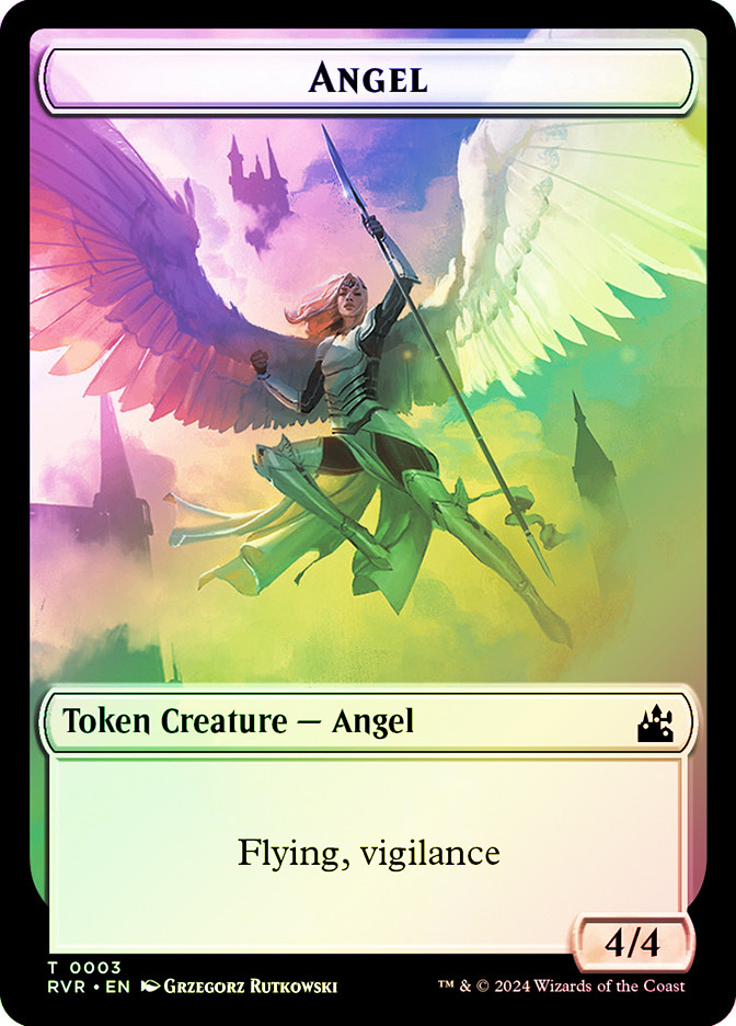 {Angel Token} // {Elf Knight Token} | Ravnica Remastered | Star City Games