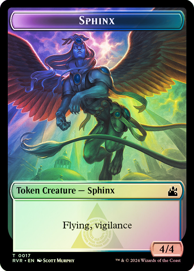 {Sphinx Token} // {Spirit Token} (Black/White) | Ravnica Remastered ...